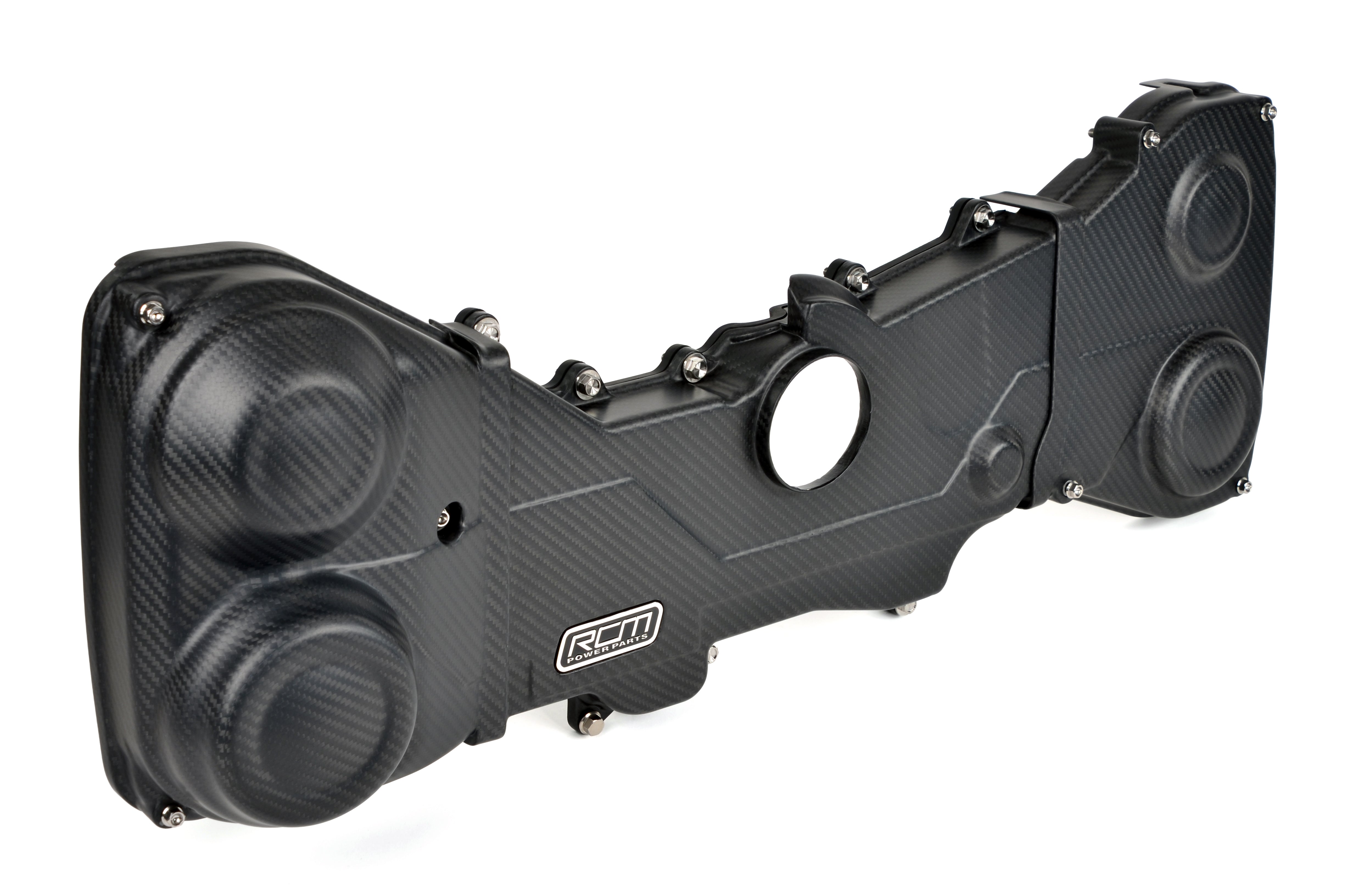 RCM Carbon Timing Belt Cover Kit for 2008 - 2017
